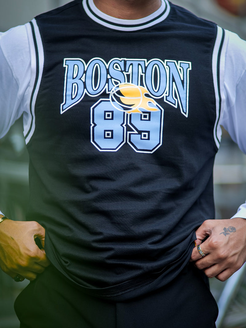 Baseball Black Fullsleeve T-Shirt – ManiacLife.com