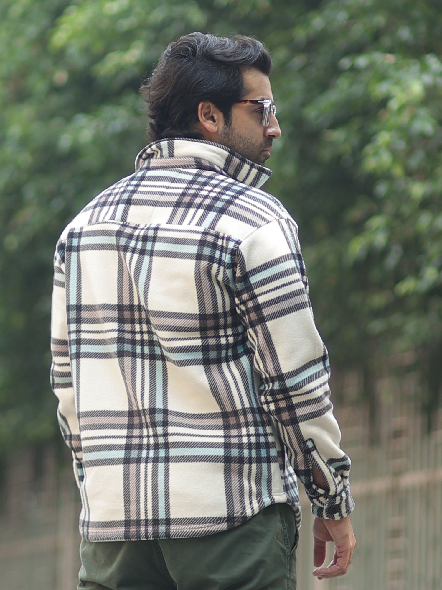 Checkered Blue Shacket – ManiacLife.com